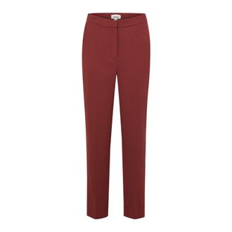 Soaked In Luxury Femme, Pantalons, Brun, Taille: 42 FR Pantalon de costume marron roux