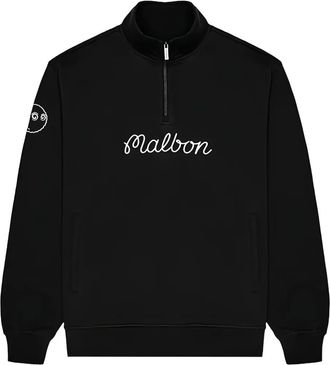 Malbon Golf sweat Collegiate - Noir
