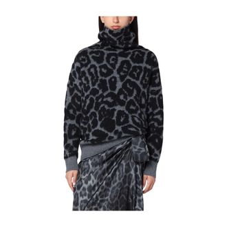 Stella McCartney Modische Dolcevita Pullover - - Knitwear - Damen - Schwarzk - S