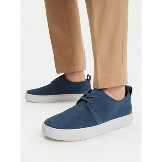 Calvin Klein Halbschuhe Calvin Klein Hybrid Clean Derby Su HM0HM02324 Blau
