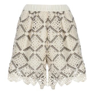 Herno Damen, Shorts, Beige, SGr&ouml;&szlig;e
