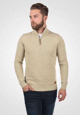 Blend Troyer BHRobin Strickpullover mit hochabschlie&szlig;endem Kragen