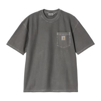 Carhartt Work in Progress S/S Loose Pocket T-Shirt - - Tops - Herren - Schwarzk - S