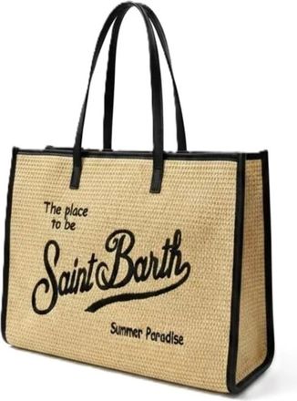 MC2 Saint Barth Femme, Sacs, Jaune, Taille: ONE Size Tote Bags