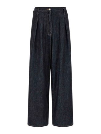 Dries Van Noten Straight Leg Jeans - Blau
