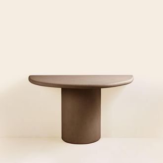 Madura Console Murale Eliz Terre brune - MARRON