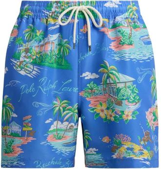 Polo Ralph Lauren Homme, Maillots de bain, Multicolore, Taille: L Traveler Swim Trunks