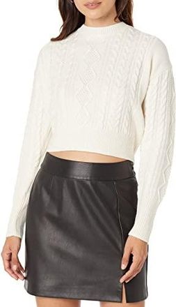 The Drop Pull Court torsadé Waylon, Blanc Whisper, XXL