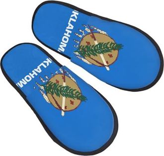 Generic Drapeau De L&Eacute;tat De LOklahoma Unisexe Pantoufles Chaud Slippers Doux Chaussons Pour Ext&eacute;rieur Maison Automne L