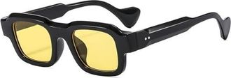 Generic Lunettes De Soleil Dextérieur À Petite Monture For Hommes, For Vacances, Sport, Conduite, For Femmes(Yellow)
