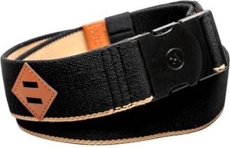 Arcade Belt Mens Adventure Ranger Belts : sangle élastique robuste, boucle de voyage non métallique, couleur, Noir kaki., taille unique