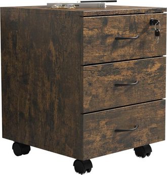 VCM Rollcontainer Büro Schubladen Baula L