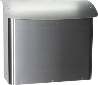 V-part SafePost Sicherheitsbriefkasten, 21 Edelstahl (A)