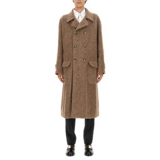 Dolce & Gabbana Einreiher-M&auml;ntel - - Coats - Herren - Braun - L