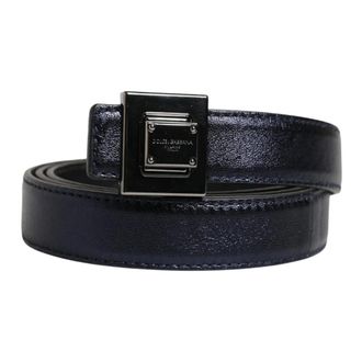Dolce & Gabbana Homme, Accessoires, Noir, Taille: 85 CM Magnifique Ceinture