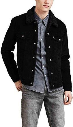 Levi's Type 3 Sherpa Trucker Veste Homme, Berk, XL