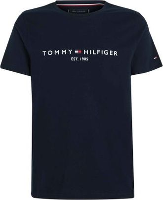 Tommy Hilfiger T-shirt logotyp&eacute; en coton biologique