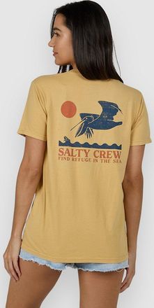 Salty Crew Lunch Time B.F T-Shirt dusty gold