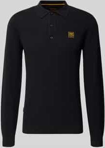 PME Legend Strickpullover mit Polokragen