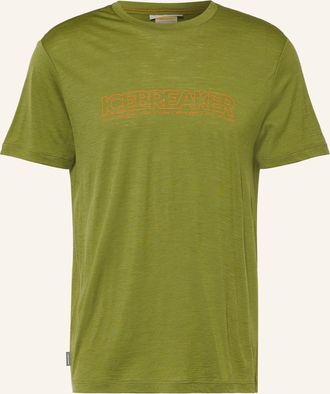 Icebreaker T-Shirt 150 Tech Lite Aus Merinowolle gruen