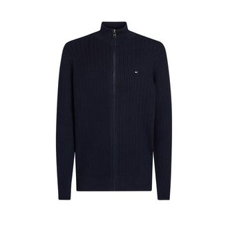 Tommy Hilfiger Baumwollweste in Blau