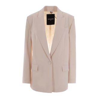 Patrizia Pepe Femme, Vestes, Beige, Taille: 36 FR Blazers