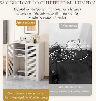 Generic Router Regal,WiFi Box,Router Verstecken F&uuml;r Wohnzimmer, Schlafzimmer, K&uuml;che, Bad