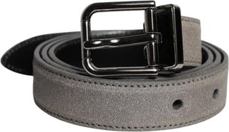 Dolce & Gabbana Homme, Accessoires, Gris, Taille: 105 CM Gorgeous Belt