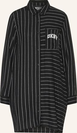 DKNY Dkny Nachthemd Channel The Flannel Aus Flanell schwarz