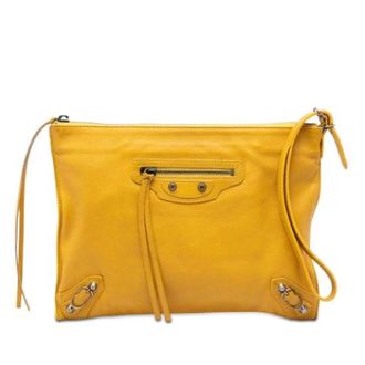 Balenciaga Sac pochette Pre-owned - Femme - Pre-owned - Jaune - Taille: ONE Size