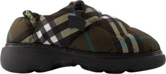 Burberry Chaussures slip-on matelass&eacute;es House Check - Femme - Chaussures - Multicolore - Taille: 35 EU