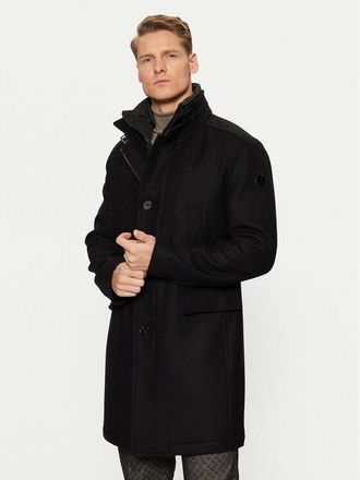 Joop Wollmantel 17 JC-251Makse 30043638 Schwarz Regular Fit