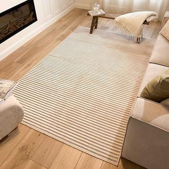 Nazar Rugs Tapis Abstrait, Int&eacute;rieur Ext&eacute;rieur, Jardin (1035 Beige, 228x340 cm)