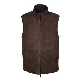 Baldinini Homme, Vestes, Brun, Taille: S Suede Vest