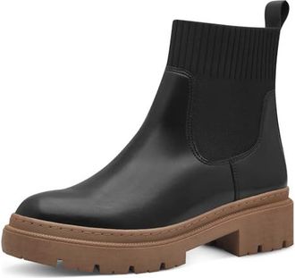 Marco Tozzi Chelsea 2-25423-43 Chaussures pour Femme Bottine, Black Nature, 38 EU