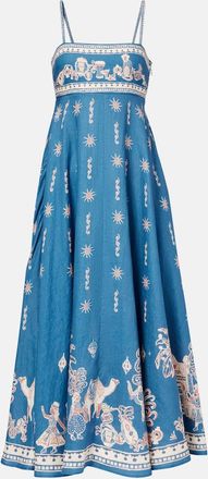 Alemais Alémais Maxikleid Acacia aus Leinen