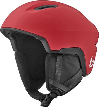 Bolle Atmos Pure, Carmine Red Matte, No Lens Reference, Medium, Snow Helmets, Unisex, Adult