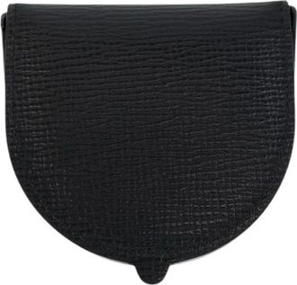 Loewe Pre-owned &Eacute;tui &agrave; monnaie en cuir noir vintage - Homme - Pre-owned - Noir - Taille: ONE Size