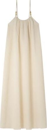 Women'secret Robe Longue Tropique Combinaison de Soleil, CRÈME, XL Femme