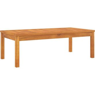 vidaXL Vidaxl - Table basse 100x50x33 cm bois dacacia massif