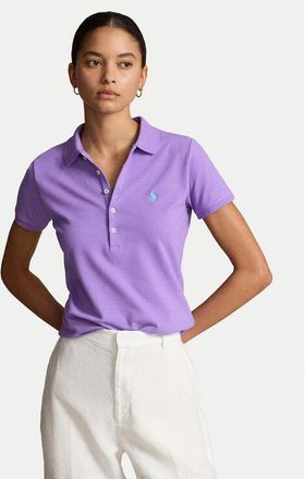 Polo Ralph Lauren Poloshirt 211870245012 Violett Slim Fit