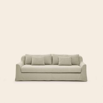 Madura Canap&eacute; 3 Places Claribel Barbate c&eacute;ladon - BEIGE