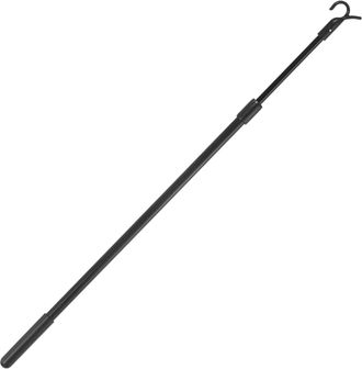 Generico Teleskop-Steuerleiste | Verstellbare Fensterstange zum &Ouml;ffnen und Schlie&szlig;en von Fenstern und Deckenjalousien | Aluminium, L&auml;nge 1,2 - 2,0 m, Silber, I