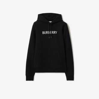 Burberry Hoodie en coton &agrave; logo, Size: XXXL