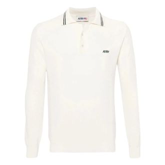 Autry Homme, Tops, Blanc, Taille: S Collection de Pulls Blancs