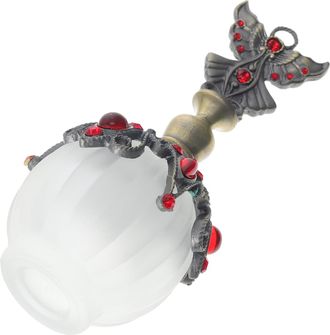 DOITOOL Vintage Parf&uuml;mflasche Aus Glas 30 Ml &Auml;therisches &Ouml;l Reise Spender Auslaufsichere Aromatherapie Flasche Wiederverwendbar Sto&szlig;fest F&uuml;r Salon Und Alltag