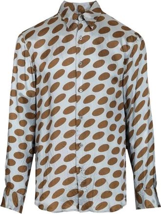 Dries Van Noten Homme, Chemises, Multicolore, Taille: M Caper Shirt