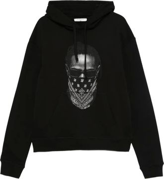 Ih Nom Uh Nit hoodie en coton à imprimé graphique - Noir