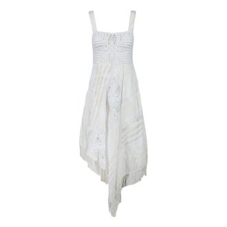 Twinset Robe longue - Femme - Robes - Blanc - Taille: 40 FR
