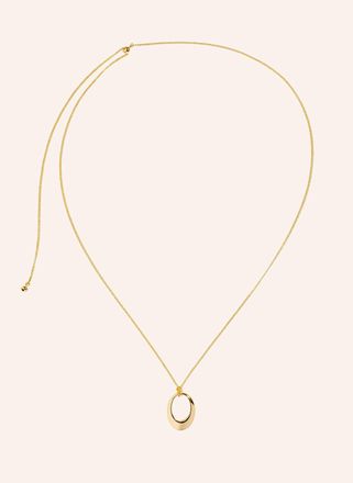Pompidou Halskette Oval Pebbles Necklace By Glambou gold